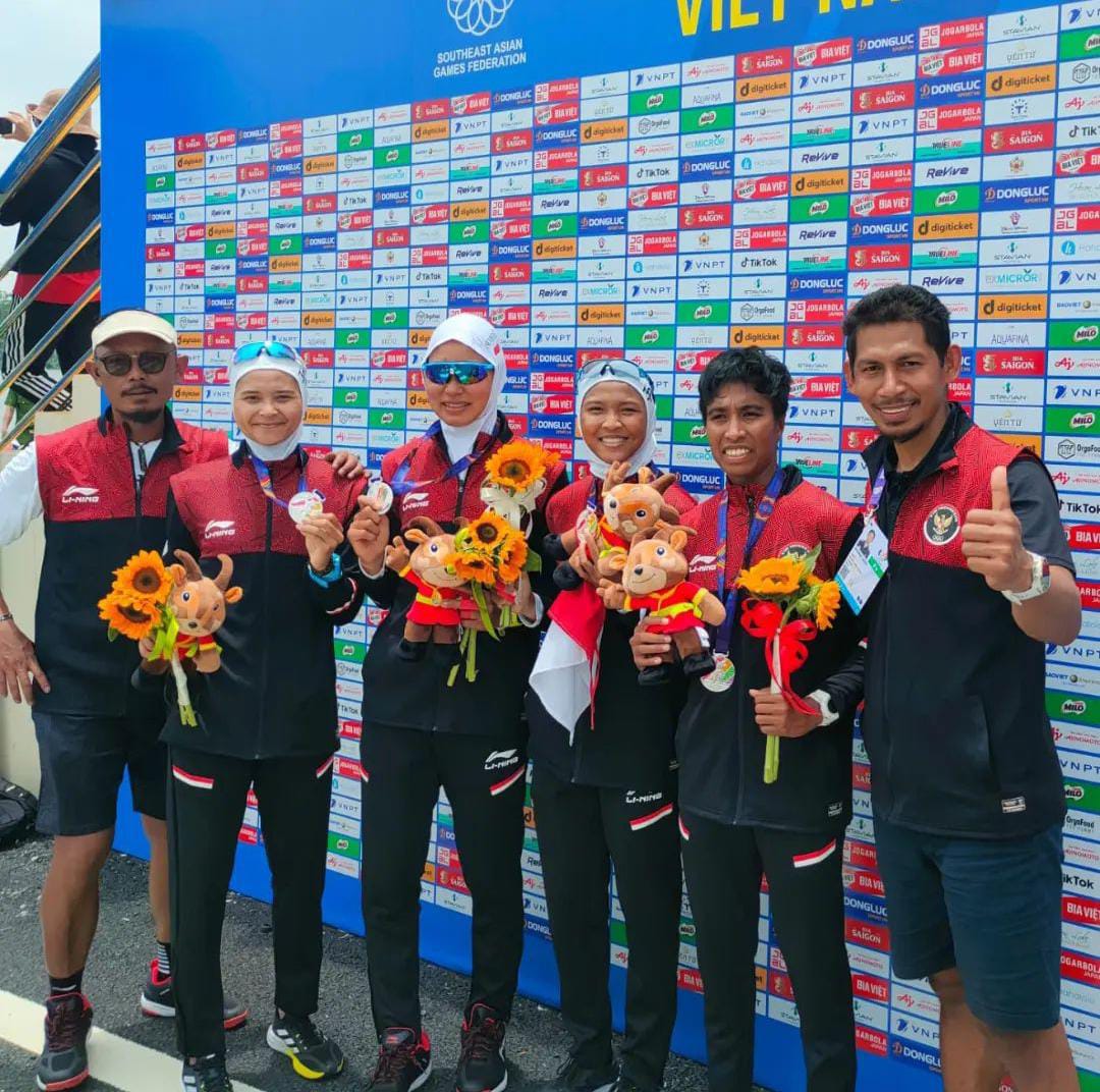 Rowing Boat Pembuka Emas Indonesia di SEA Games 2021