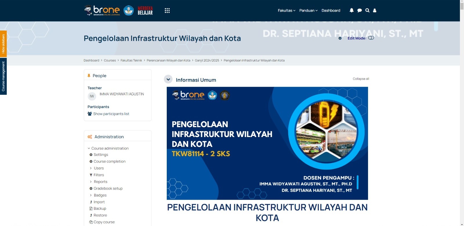 BRONE, Inovasi LMS UB untuk Transformasi Pendidikan Digital - Kanal24